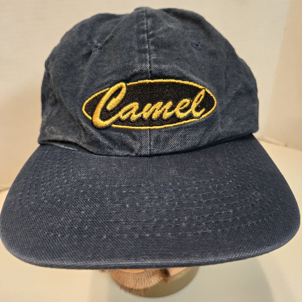 1990 Vintage Camel Baseball Cap Navy Cap - Gem